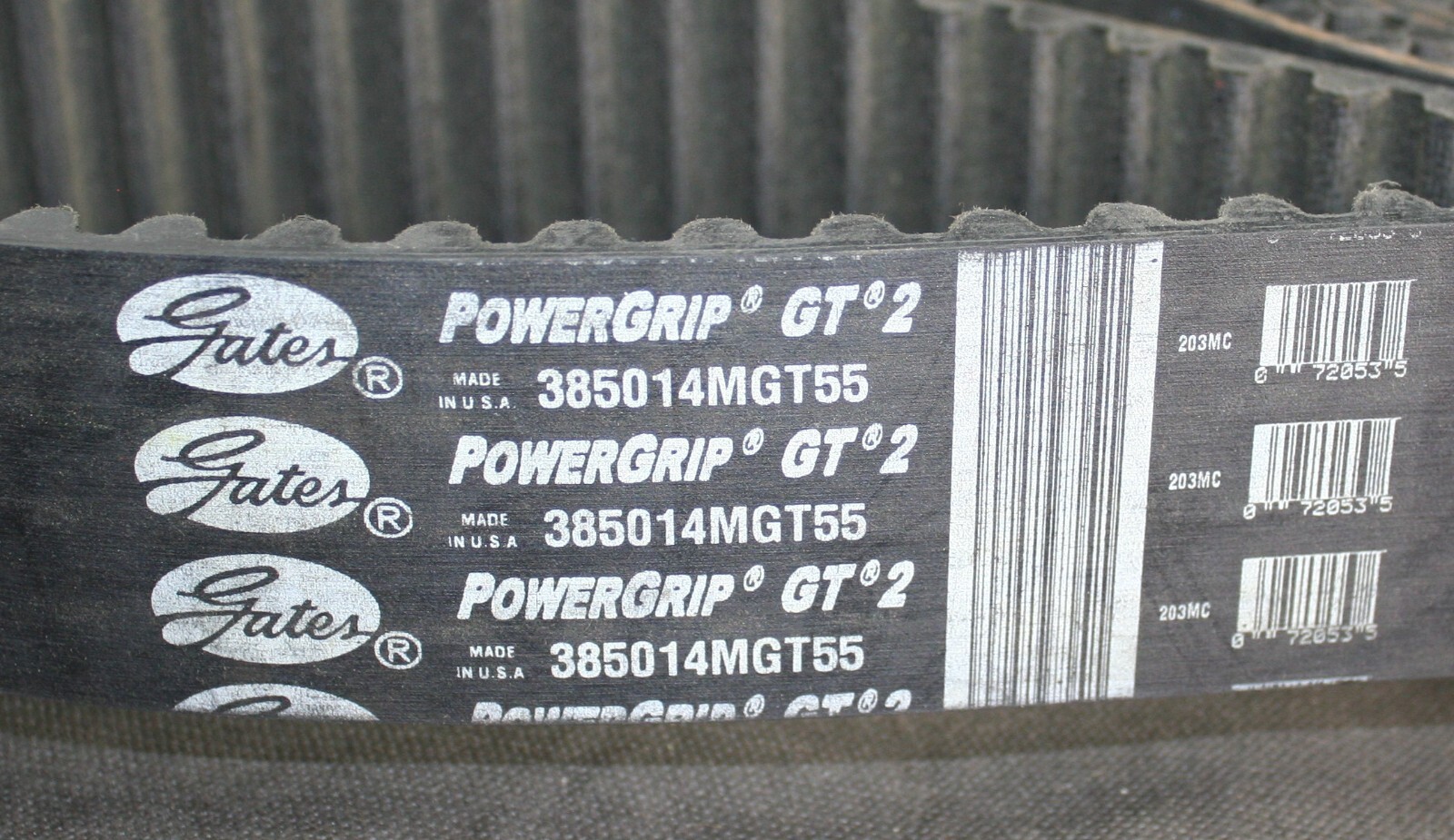 One (1) Gates PowerGrip GT2 3850-14MGT-40 Synchronous Timing Belt USA ...