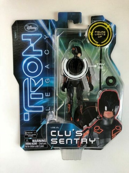 Tron Legacy Clu's Sentry 4" Action Figure Series 1 MOC 2010 Spin Master ...