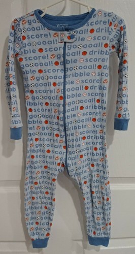 The Children's Place Kids Toddler Boy Footless Pajamas Sleeper Sz 2T ...