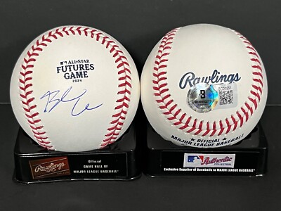 Bubba Chandler Pirates Auto Signed 2024 Futures Game Baseball Beckett ...