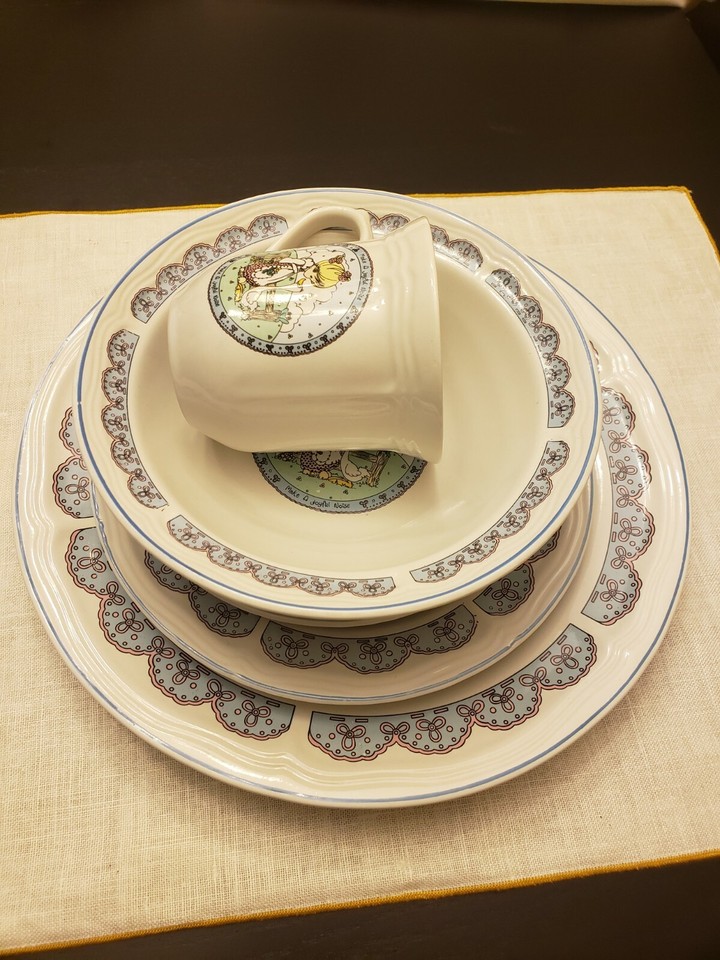 Precious Moments 5 Pc Dinnerware Set | eBay
