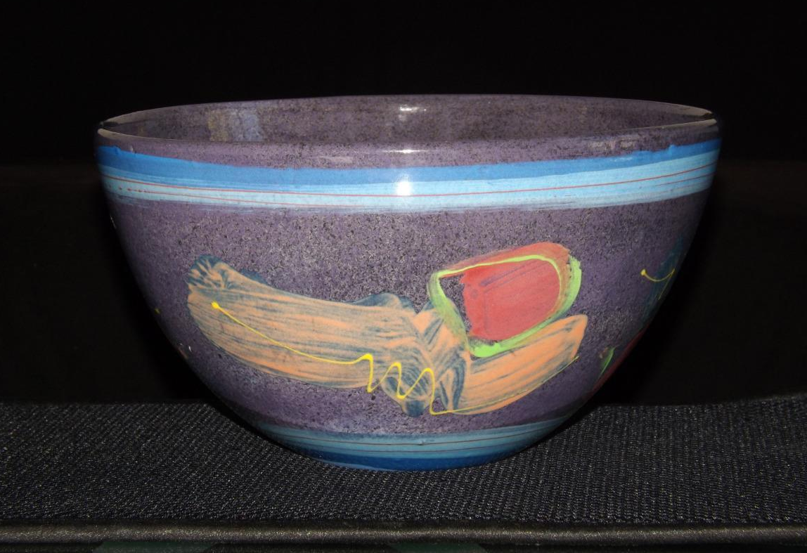 Steve Howell Pottery Vegetable Serving Bowl 9 1/2"EXC | eBay