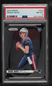 Drake Maye 2024 Prizm #329 Base Price Guide - Sports Card Investor