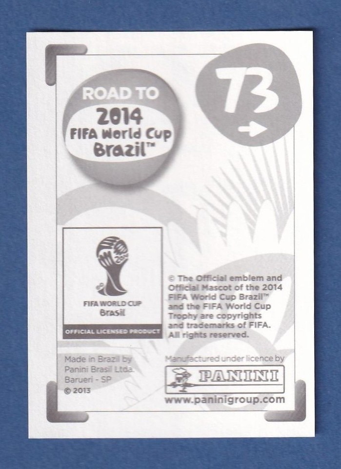 2014 Panini Road to Brazil stickers #73 Fernando Muslera Uruguay | eBay