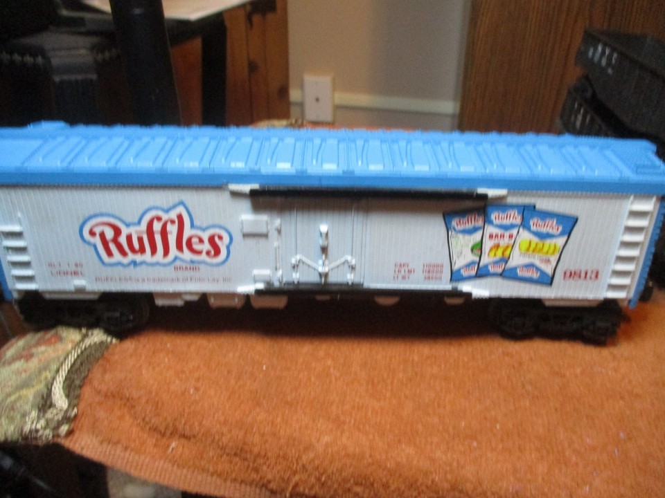 Lionel O and O27 Gauge Ruffles Potato Chips Billboard Reefer Train Car ...