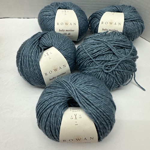 (4+) Rowan Baby Merino Silk DK Yarn 50g ~ SH677 Teal | eBay