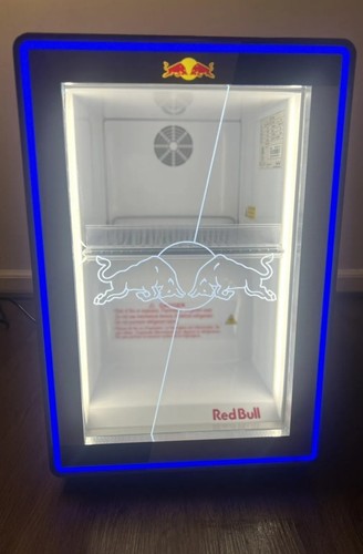 New Red Bull Mini Fridge GDC Baby ECO Commercial LED Refrigerator | eBay