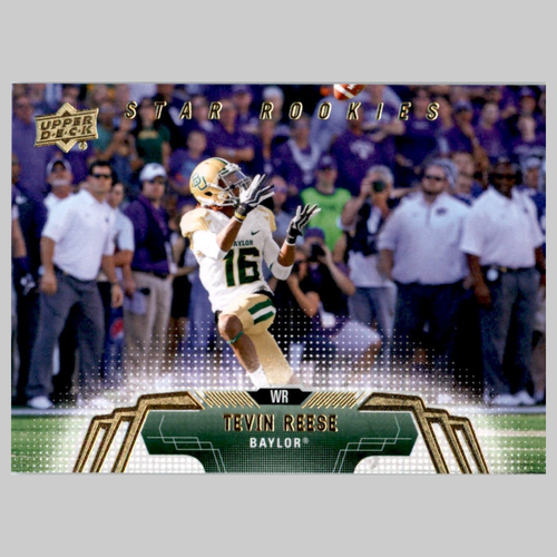 Tevin Reese #95 2014 Upper Deck Baylor Bears Football Card NFL NM | eBay