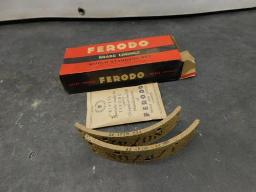 54-68 Norton Rear NOS Ferodo Brake Lining #10 1552 | eBay