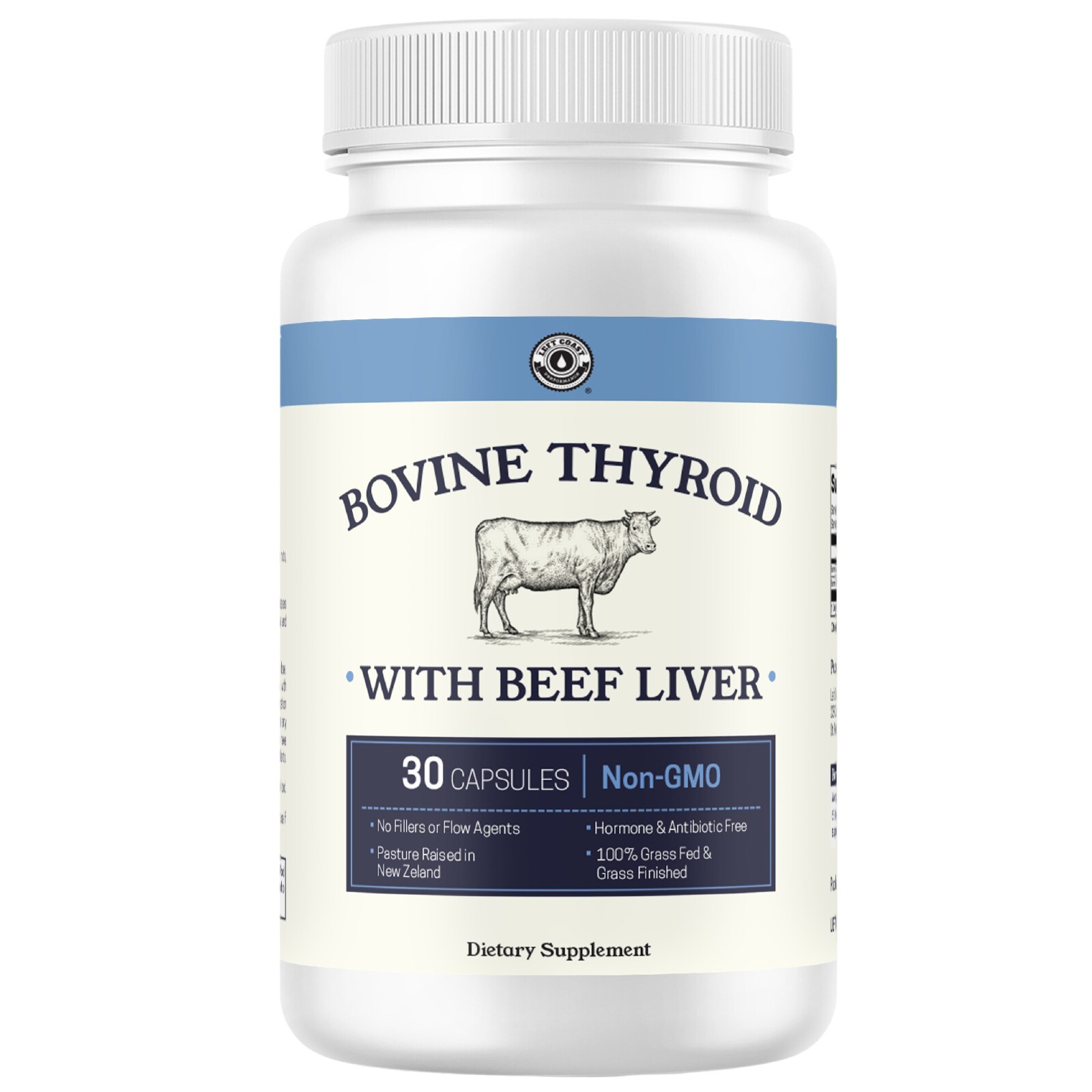Desiccated Thyroid Supplement W/ Beef Liver Beef Thyroid Glandular ...