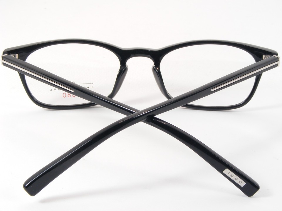 MARIUS MOREL 1880 1612M V1020 Black UNIQUE RARE EYEGLASSES GLASSES 50 ...