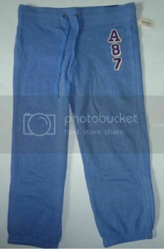Womens AEROPOSTALE A87 Solid Cinched Heritage Capri Sweat Pants Capris ...