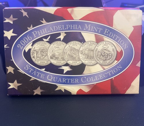 2006 Philadelphia Mint Edition State Quarter Collection w/ Cert. of ...
