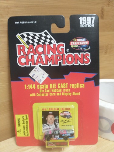 Racing Champions NASCAR 1/144 diecast #99 Exide truck Mark Martin truck ...