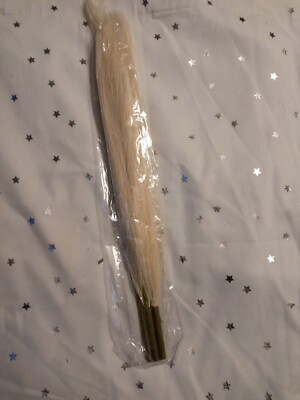 6 pcs large faux pampas grass 18” artificial dried pompous grass|fake ...