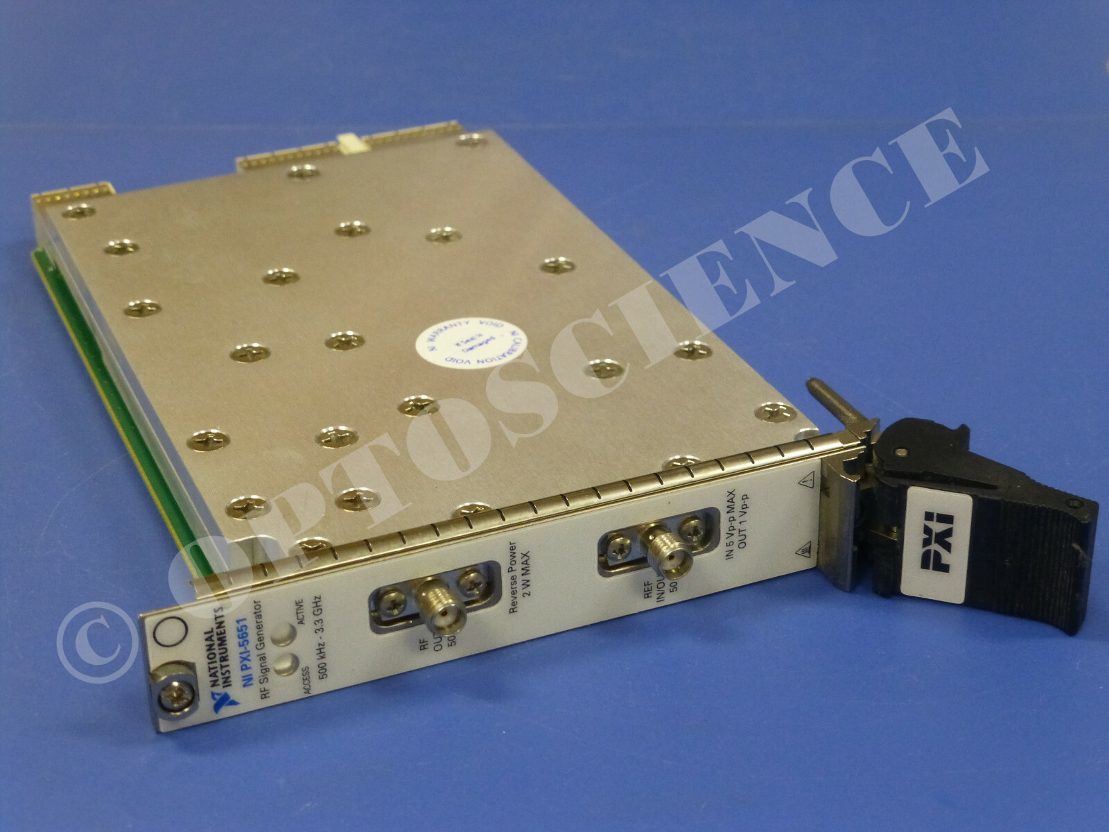 National Instruments NI PXI-5651 RF Analog Signal Generator, 3.3GHz | eBay