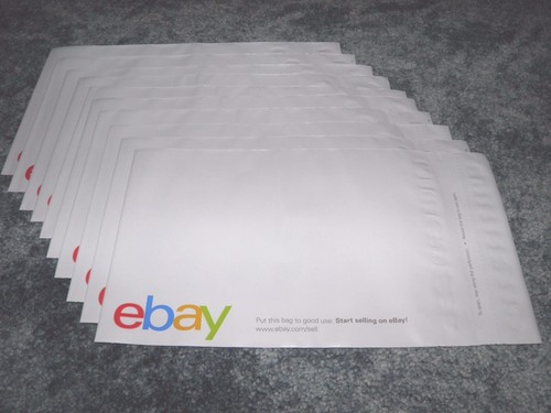 New eBay Branded Polyjacket Envelopes 6.25" x 8.5" Quantity of 10 per ...