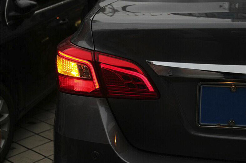 4Pcs For Nissan Sentra Tail Lights Assembly 2016-2019 Red Color LED ...