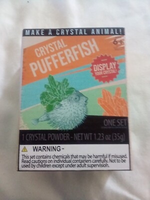 Crystal Pufferfish Display | eBay