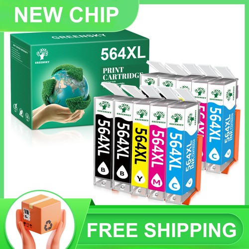 For HP 564XL 564 XL Ink For Deskjet 3520 3521 3522 3526 3070a All-in ...