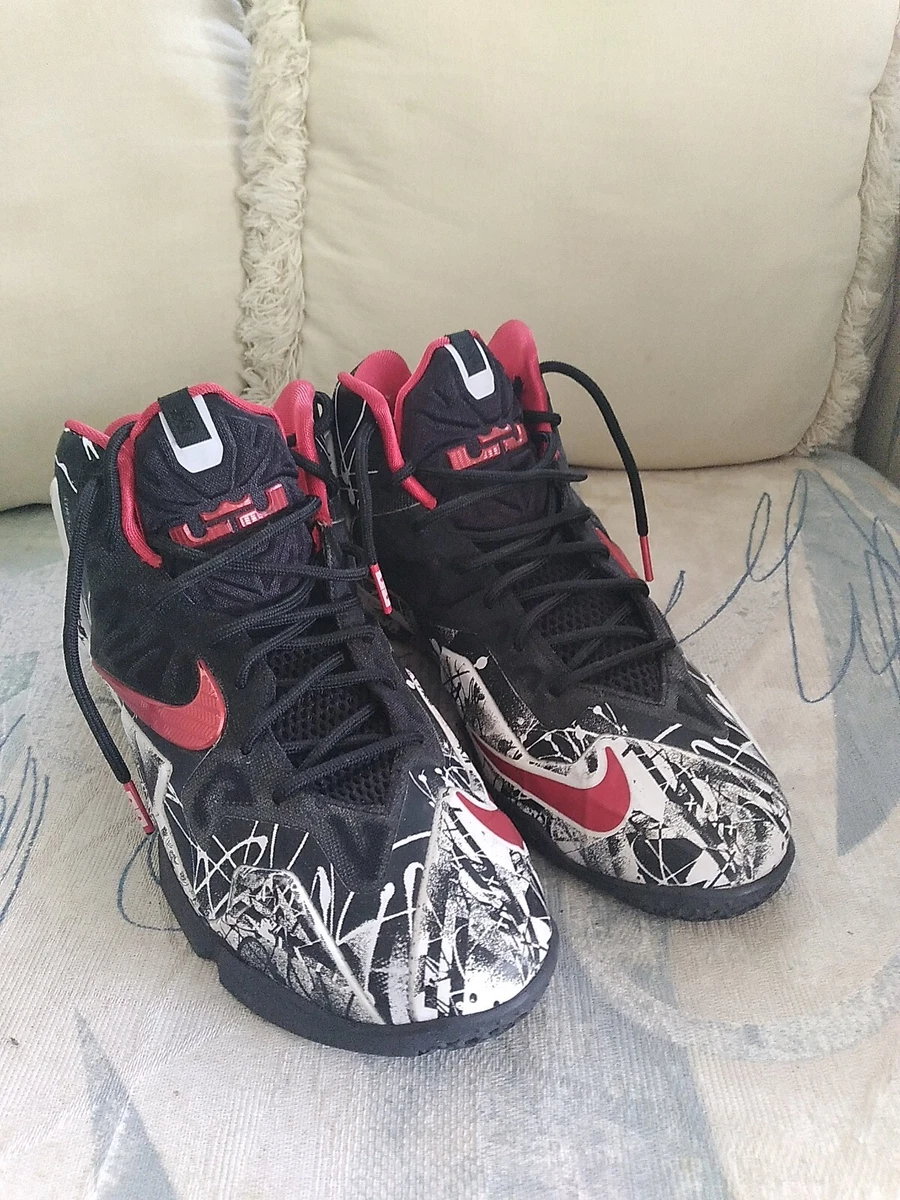 Lebrons 11 Red And Black