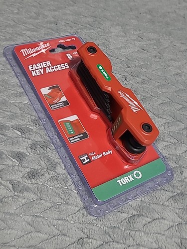 Milwaukee Easier Access 8 Keys Torx Key Set Brand New Sealed | eBay UK