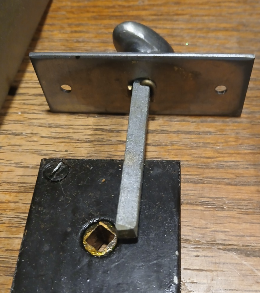 Vintage Chicago Dull Chromium F26D Lavatory Door Mortise Bolt #1254 | eBay