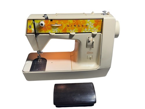 Vintage Genie Singer 353 Sewing machine w/Foot Pedal Tested Working | eBay