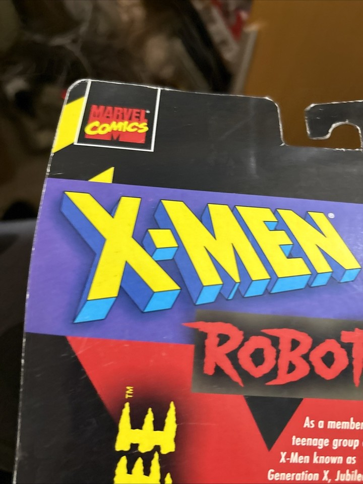 NIP 1997 Toy Biz Marvel Comics X-Men Robot Fighters Jubilee Figure ...