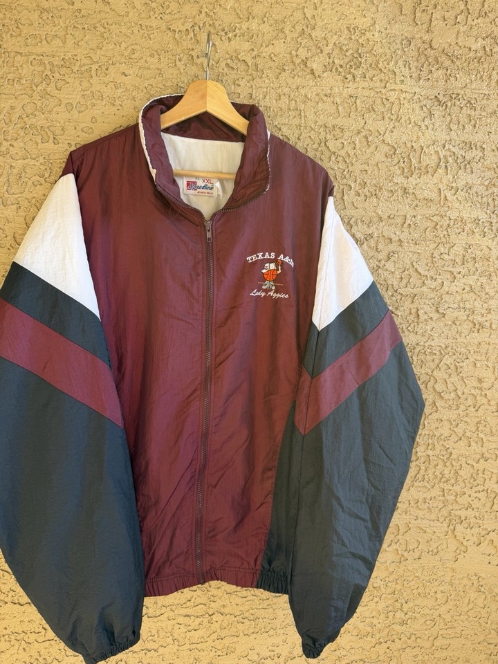 Vintage Chalk Line Texas A&M Lady Aggies Basketball Practice Jacket ...