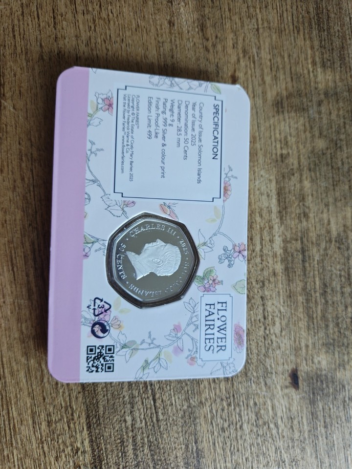 Flower Faries Anniversary Coin Gift Sealed 50p Coin Rare | eBay UK