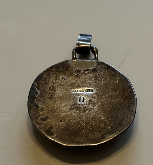 Rare Vintage Navajo Calvin Desson Sterling Silver Multi Stones Inlay ...