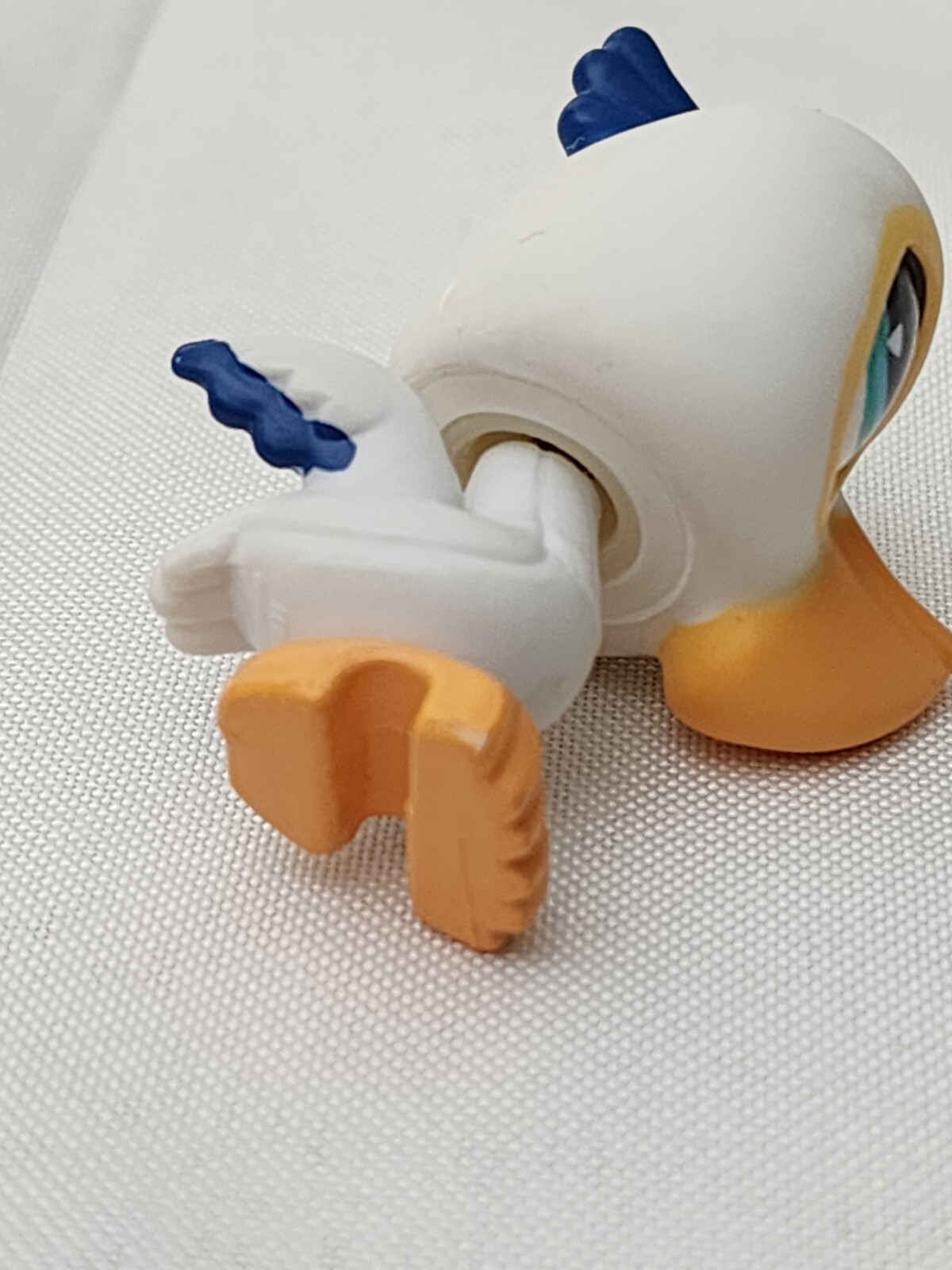 Littlest Pet Shop Authentic Lps #517 White and Blue Pelican Green Eyes ...