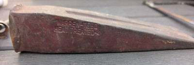 Vintage Warren Teed Wedge Woodsman Firewood Heat Treated, 8” Long 4lb ...