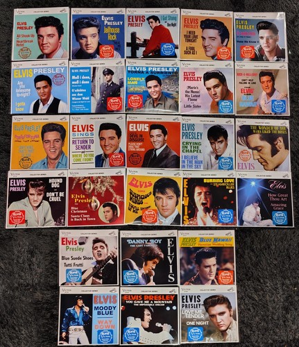 COLLECTOR SERIES ~ Elvis Presley Novelty 45 rpm Picture Card Collection ...