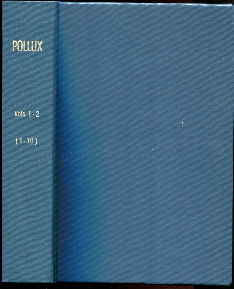 Pollux Onomasticon Betthe Teubner Fasc 1 & 2, Books 1-10 Attic Greek ...