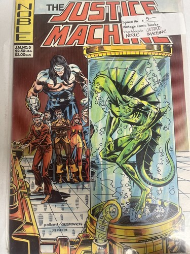 The Justice Machine 1983 Noble Vintage/Collectible Comic Book | eBay