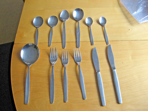 13 vintage empire stainless steel eating utensils | eBay UK