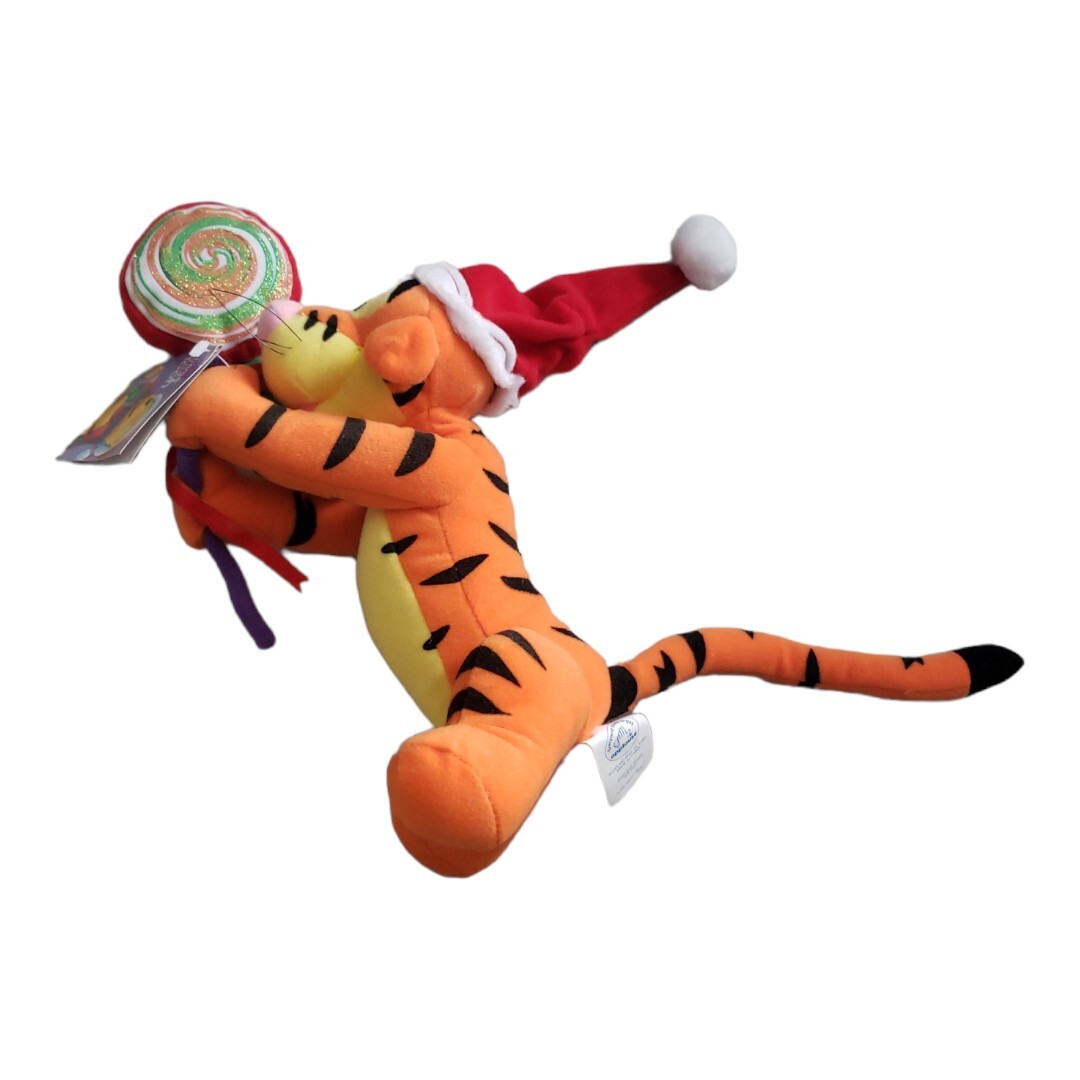 Applause+Disney+Winnie+The+Pooh+Santa+Tigger+Stuffed+Holiday+Christmas ...