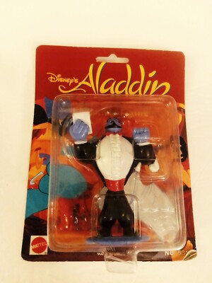 Disney's Aladdin Collectible Figure Genie Waiter Outfit Brand New Mint ...