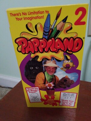 RARE Pappyland Vol. 2 1996 VHS Children's Family Michael Cariglio NEW ...