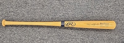 Terry WHITFIELD Signed Big STICK Blonde Baseball Bat - MCM | eBay
