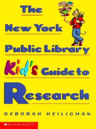 The New York Public Library Kid's Guide to Research - Hardcover - GOOD ...