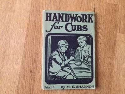 Vintage Handwork for Cubs Booklet 1953 | eBay UK