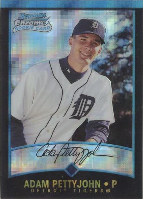 2001 Bowman Chrome - Rookie Refractors Adam Pettyjohn #198 X-Fractor ...