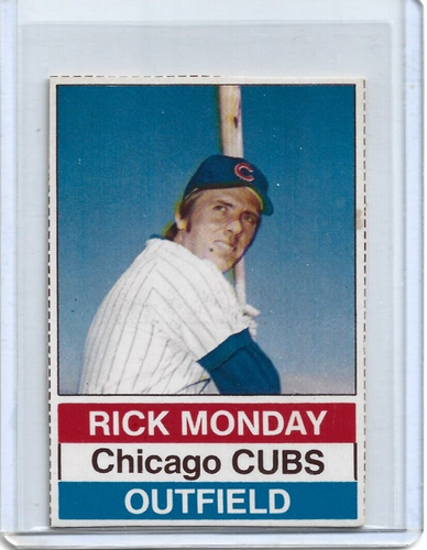 Rick Monday-Chicago Cubs-1976 Hostess Baseball Card #80-SHORT PRINT | eBay