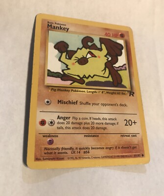 Mankey Pokémon Card | eBay
