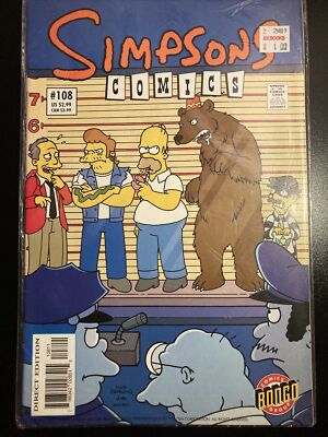 Simpsons Comics #108 FN; Bongo | Chuck Dixon - we combine shipping | eBay