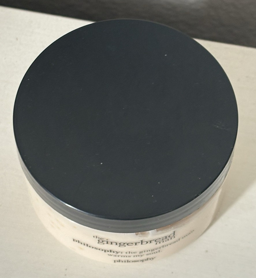 Philosophy Gingerbread Man Body Cloud Cream Vitamin Infused 4oz | eBay