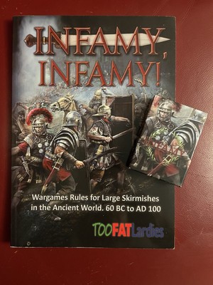 Infamy, Infamy! Wargames Rules & Card Deck | eBay Australia